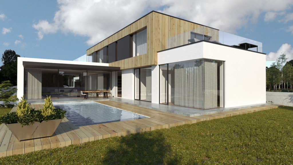 Projekt domu PAS - NED Atelier
