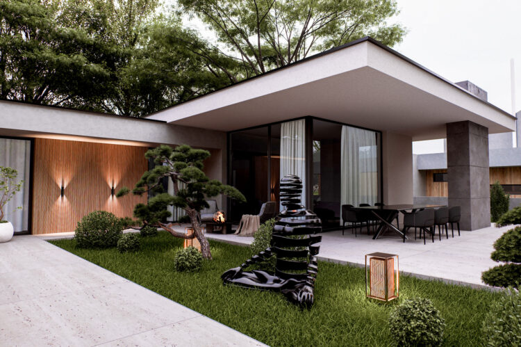 Projekty a návrhy rodinných domov na mieru - domu bungalov Bratislava